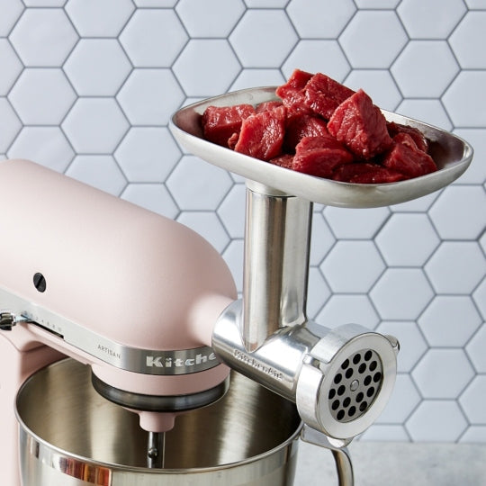 Meat Grinder / Mincer Attachment 5KSMMGAA | KitchenAid New Zealand